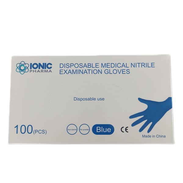 100 Disposable Nitrile Powder Free Medical Grade Premium Protective Gl ...