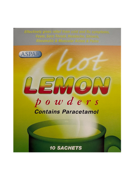 Aspar Hot Lemon Sachets – Ionic Pharma