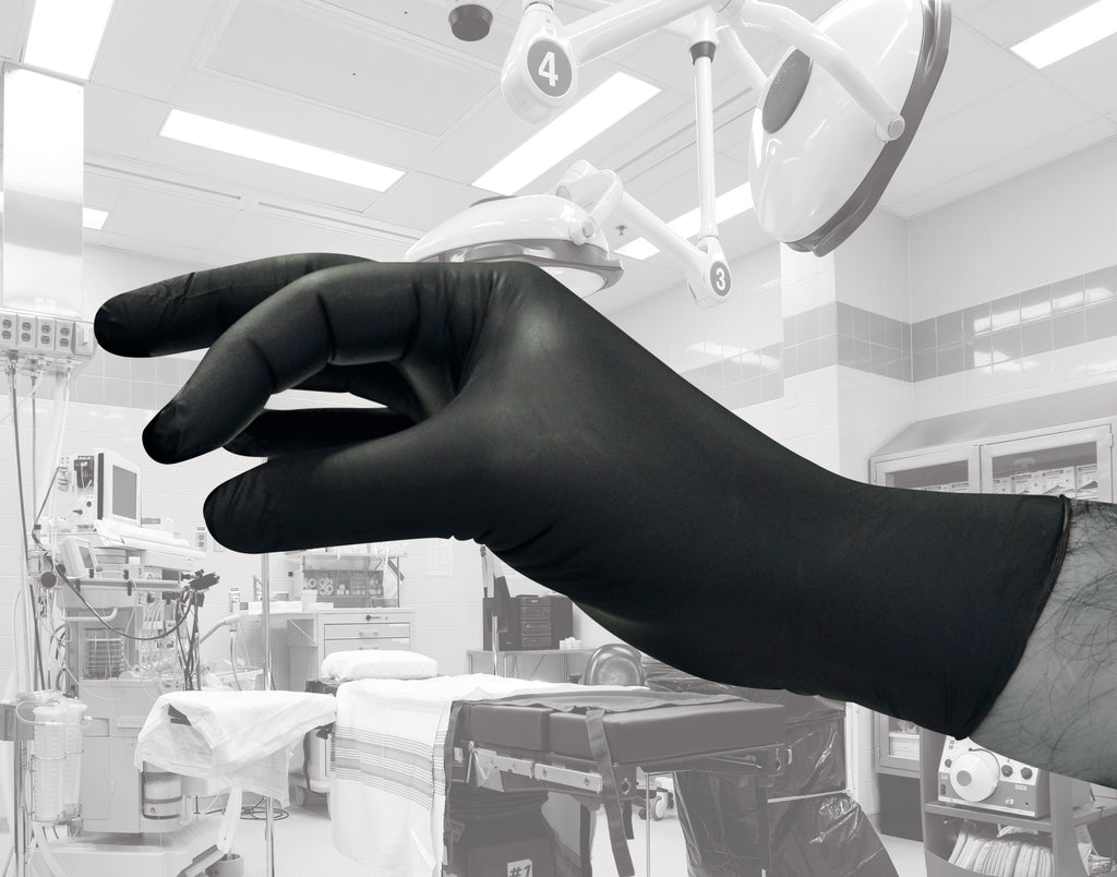 PH Bodyguards GL897 Black Nitrile Disposable Gloves 100pcs – Ionic Pharma