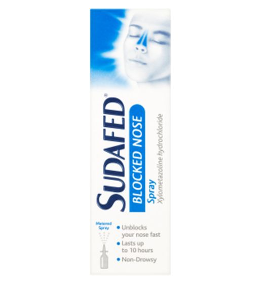 Sudafed Blocked Nose Spray- 15ml – Ionic Pharma